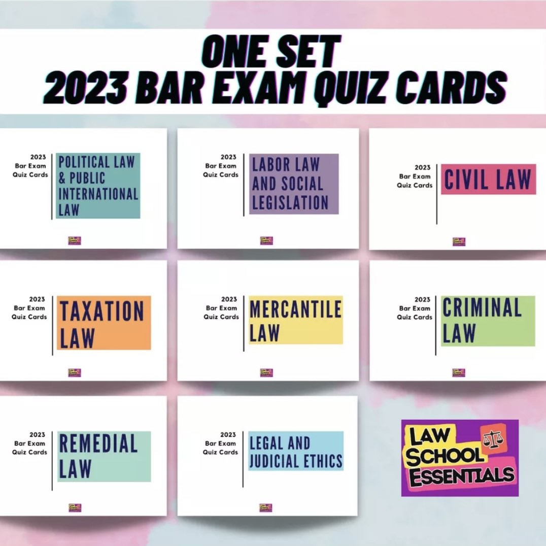 2023 Bar Exam Flash Cards, Hobbies & Toys, Books & Magazines ...