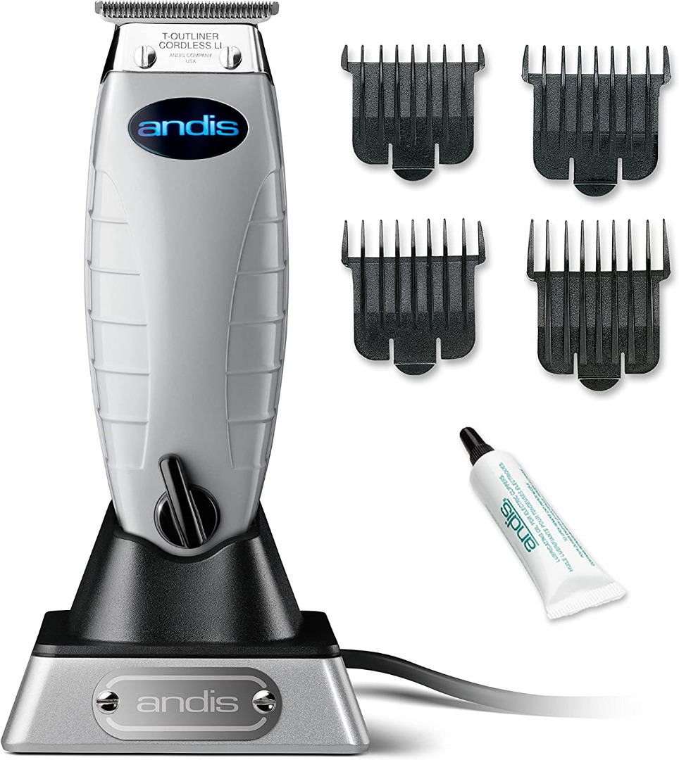 3440) ANDIS CORDLESS T-OUTLINER TRIMMER, Beauty & Personal Care, Men's ...