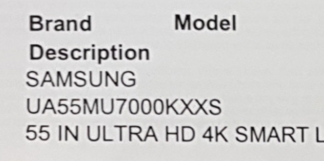 55 Samsung TV ua55mu7000, TV & Home Appliances, TV & Entertainment, TV on Carousell