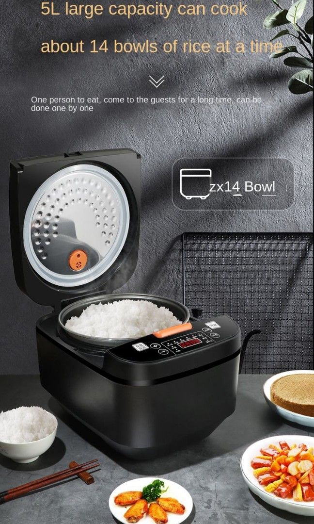 5L Rice Cooker Heavy Duty German Technology, Furniture & Home Living ...
