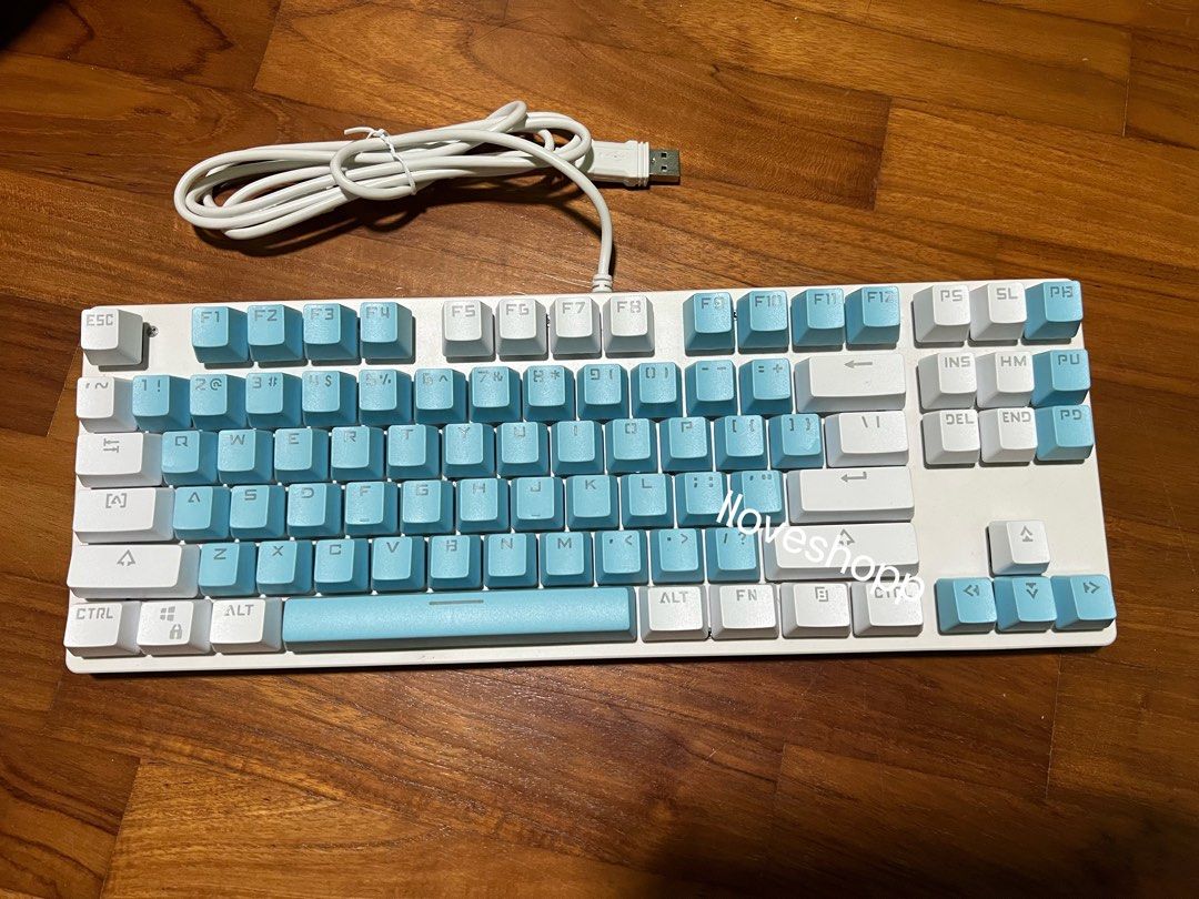 87 keys Mechanical Keyboard blue switch, Computers & Tech, Parts ...