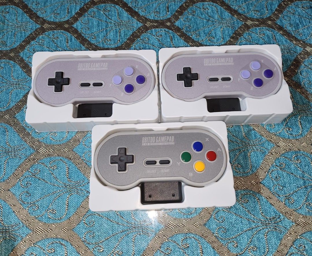 8bitDo Super Nintendo Entertainment System SNES SN30 2.4g Wireless ...