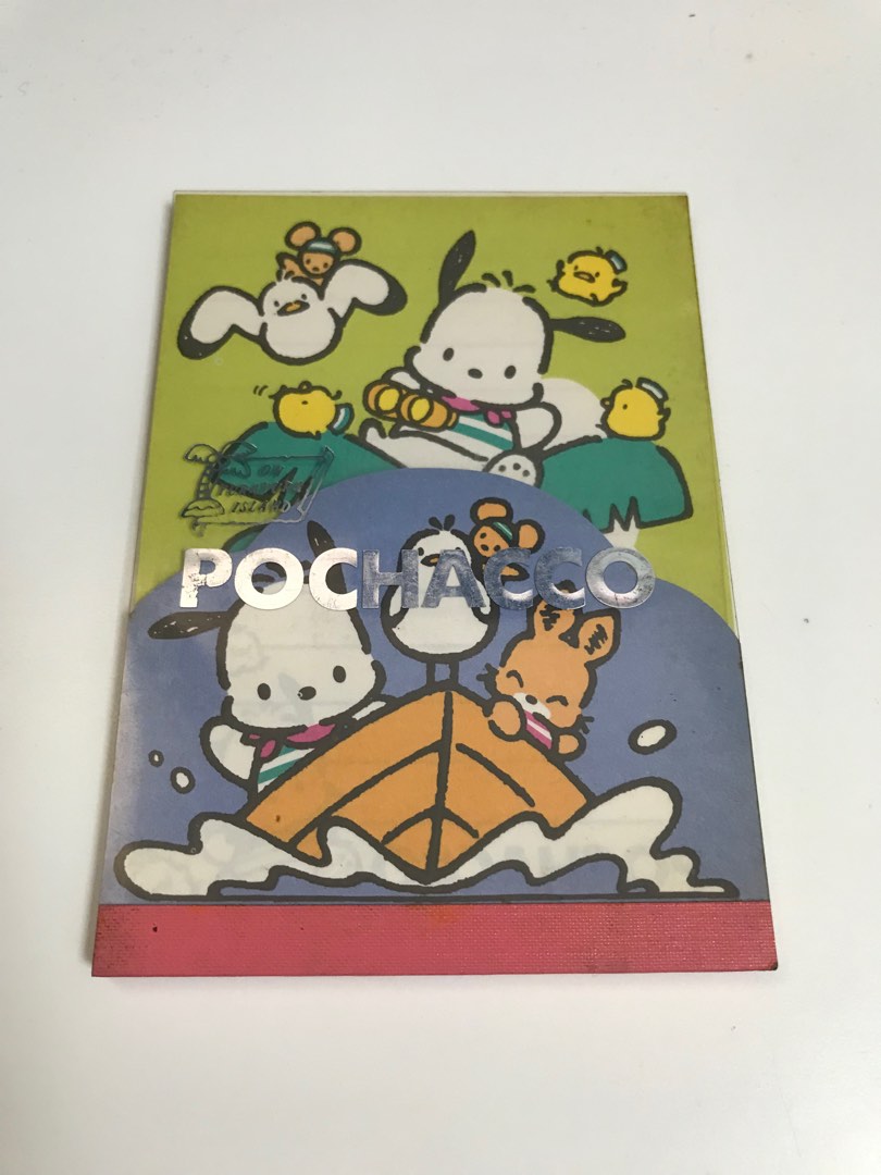 全新 日本製 絕版1994年 Sanrio Pochacco Memo紙 一本兩款, 興趣及遊戲, 手作＆自家設計, 文具 - Carousell