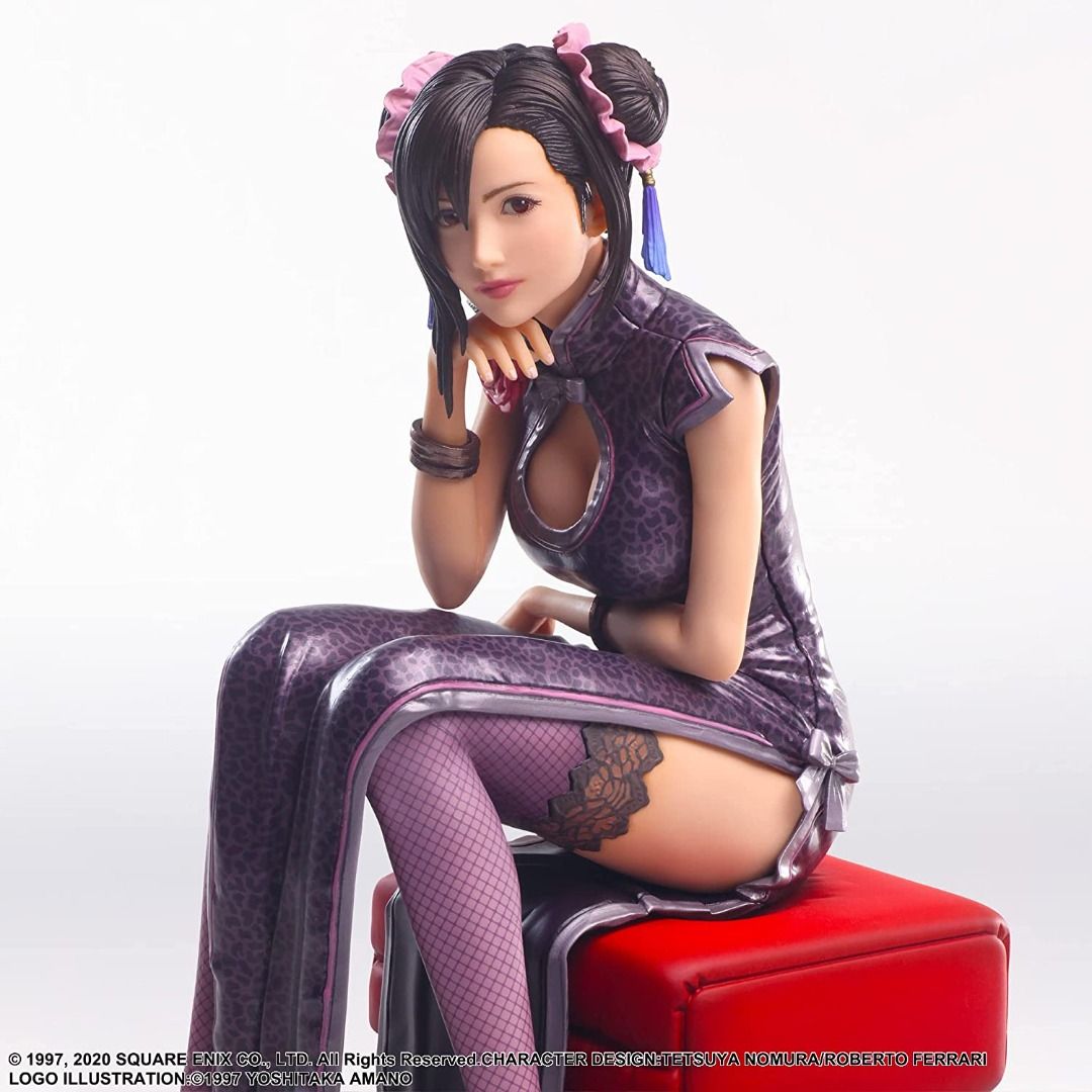 全新 日版 Tifa 蒂法 格鬥家 Dress Ver STATIC ARTS 16cm PVC Figure Final Fantasy VII Remake FF 7 太空戰士 ...