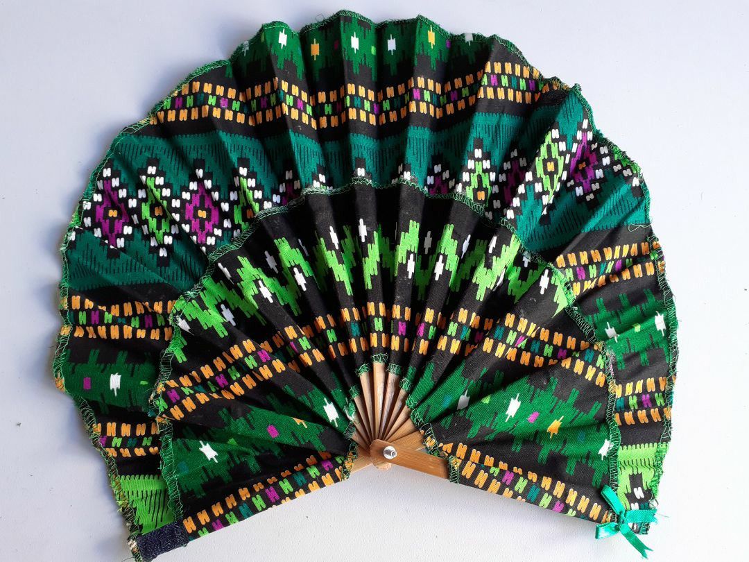 [ BL-33-751 ] Fan / Pamaypay | Green Hat, Hobbies & Toys, Memorabilia ...