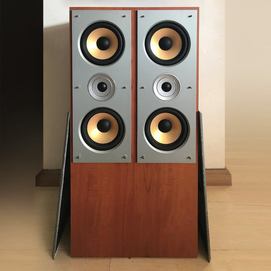 Accusound OM-700 Floorstanding Speaker (1 pair), Audio, Soundbars ...