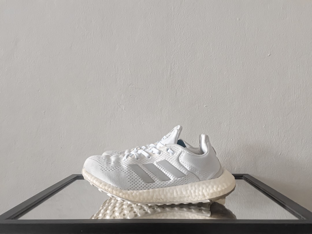 Adidas WMNS Pureboost 21 White Dash Grey on Carousell