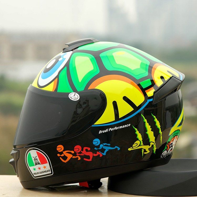 AGV K3 SV Turtle Rossi , Motorcycles, Motorcycle Accessories on Carousell