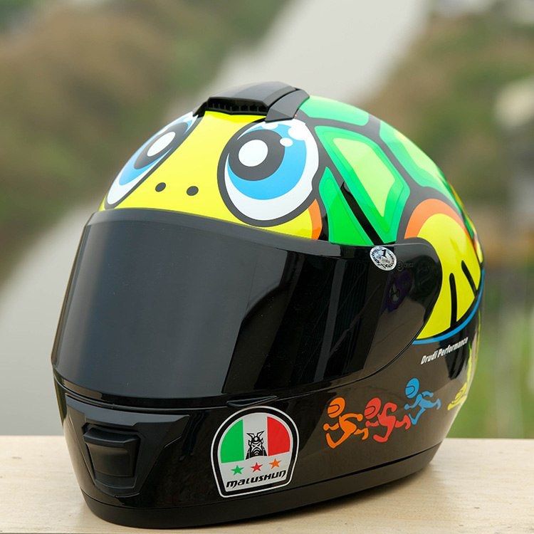 AGV K3 SV Turtle Rossi , Motorcycles, Motorcycle Accessories on Carousell