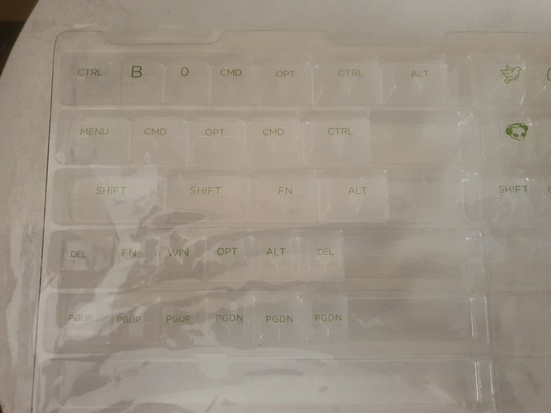 Akko Transparent Keycaps Set (ASA Profile, 155 Keys), Computers & Tech ...