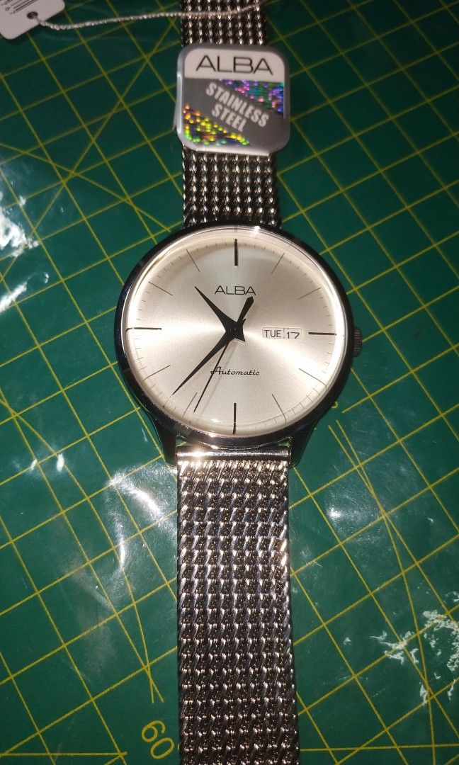 ALBA Automatic Watch by Seiko, 男裝, 手錶及配件, 手錶 - Carousell