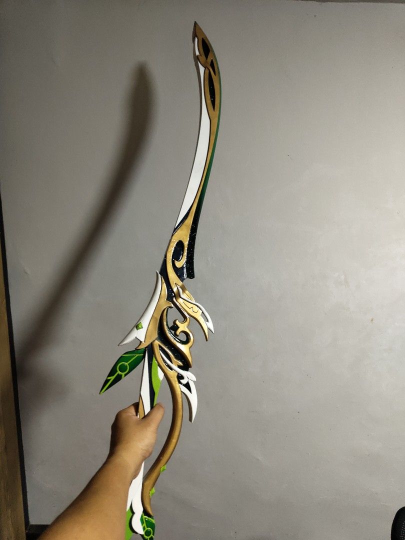 Alhaitham sword light of foliar incision, Hobbies & Toys, Toys & Games ...