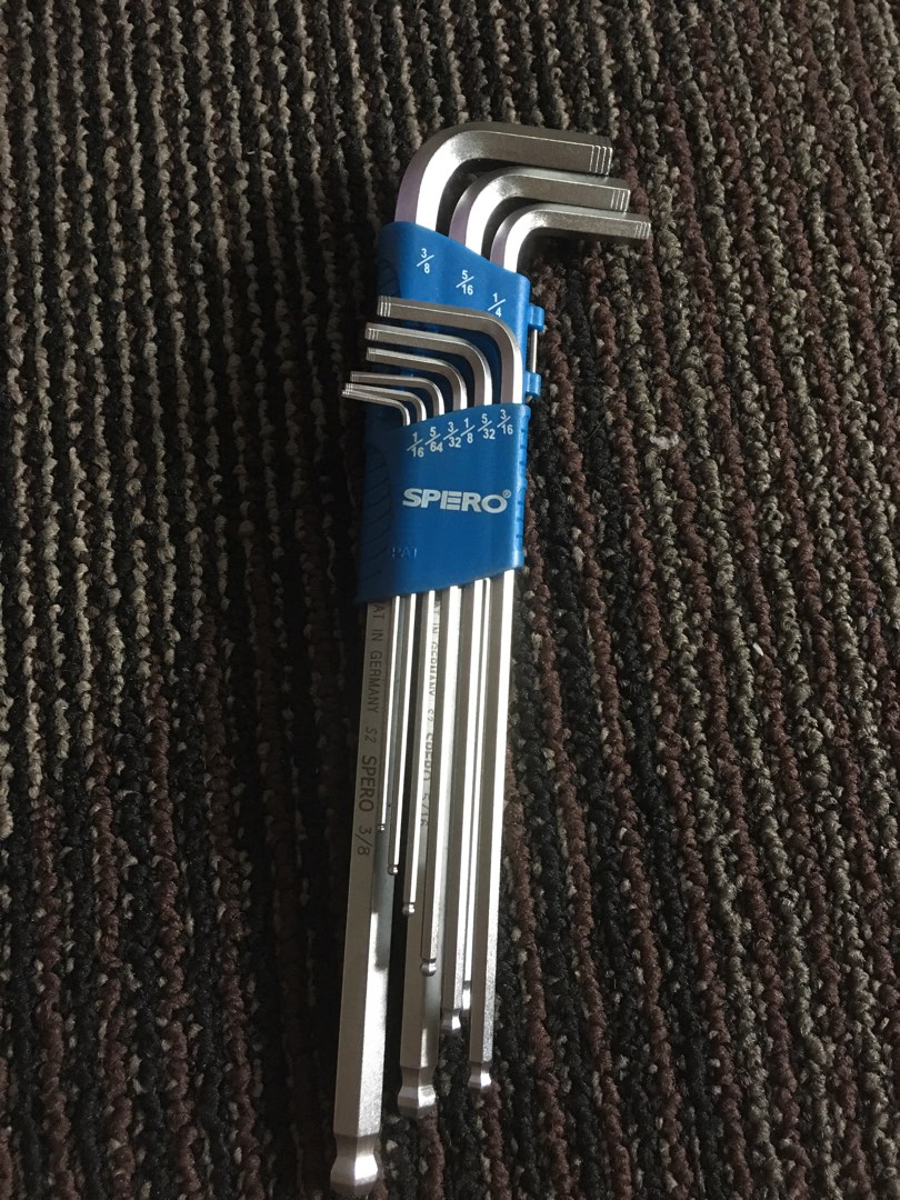 (Spero) Hex key wrench set inches", Sports Equipment, Other Sports ...
