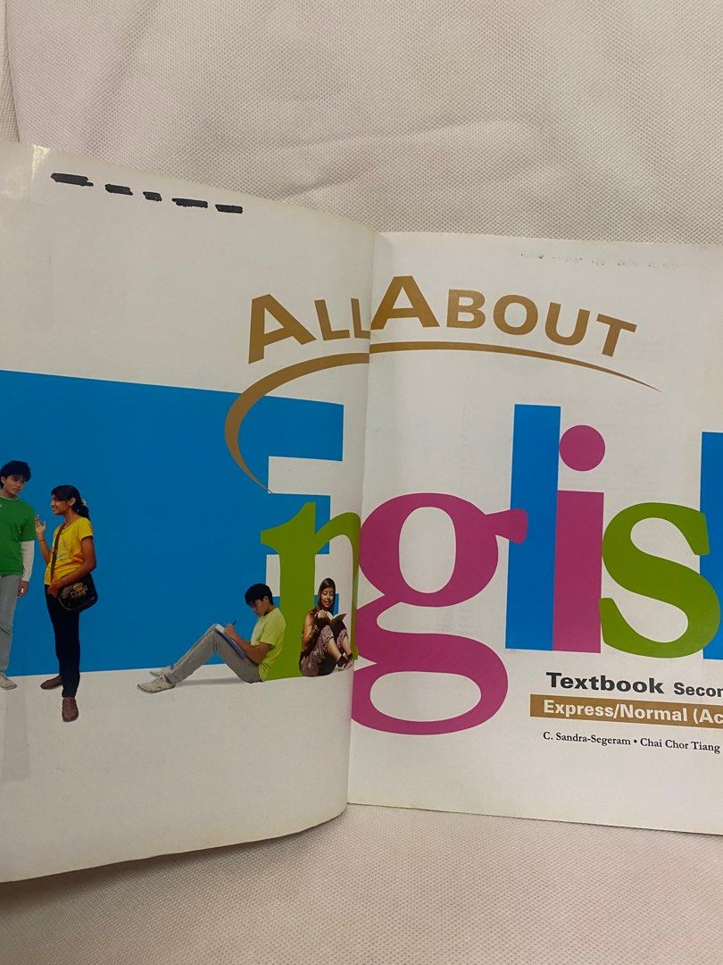 All About English Textbook Secondary 1 (Express/NA), Hobbies & Toys ...