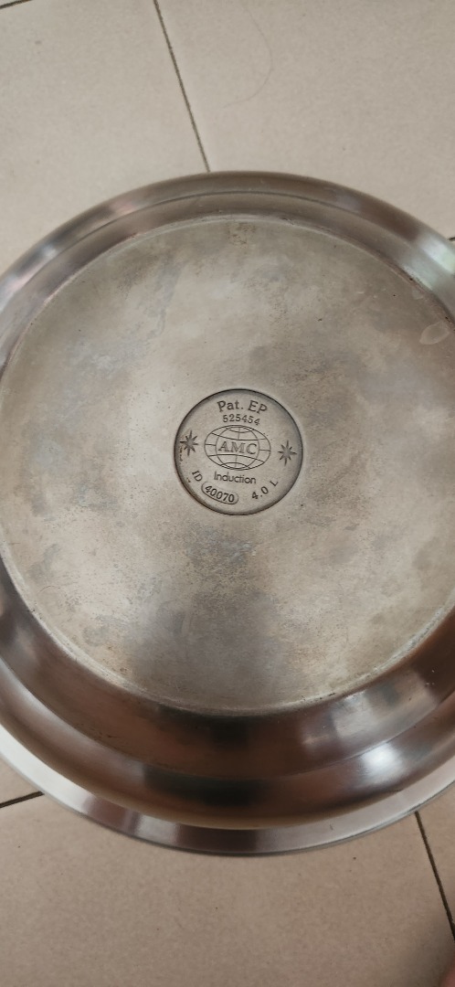 AMC Induction 28CM 4L for $180, Furniture & Home Living, Kitchenware ...