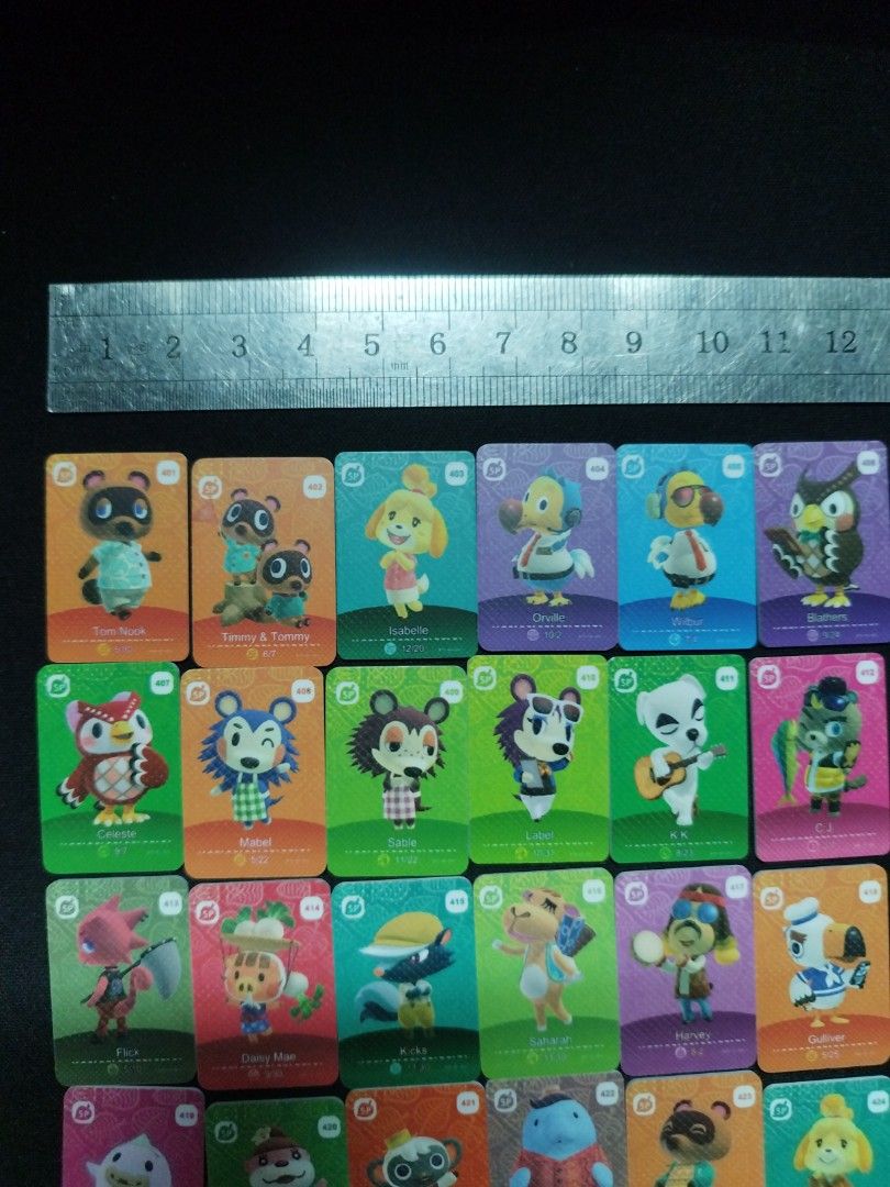 Animal Crossing ACNH Mini Amiibo (Series 5), Video Gaming, Gaming ...