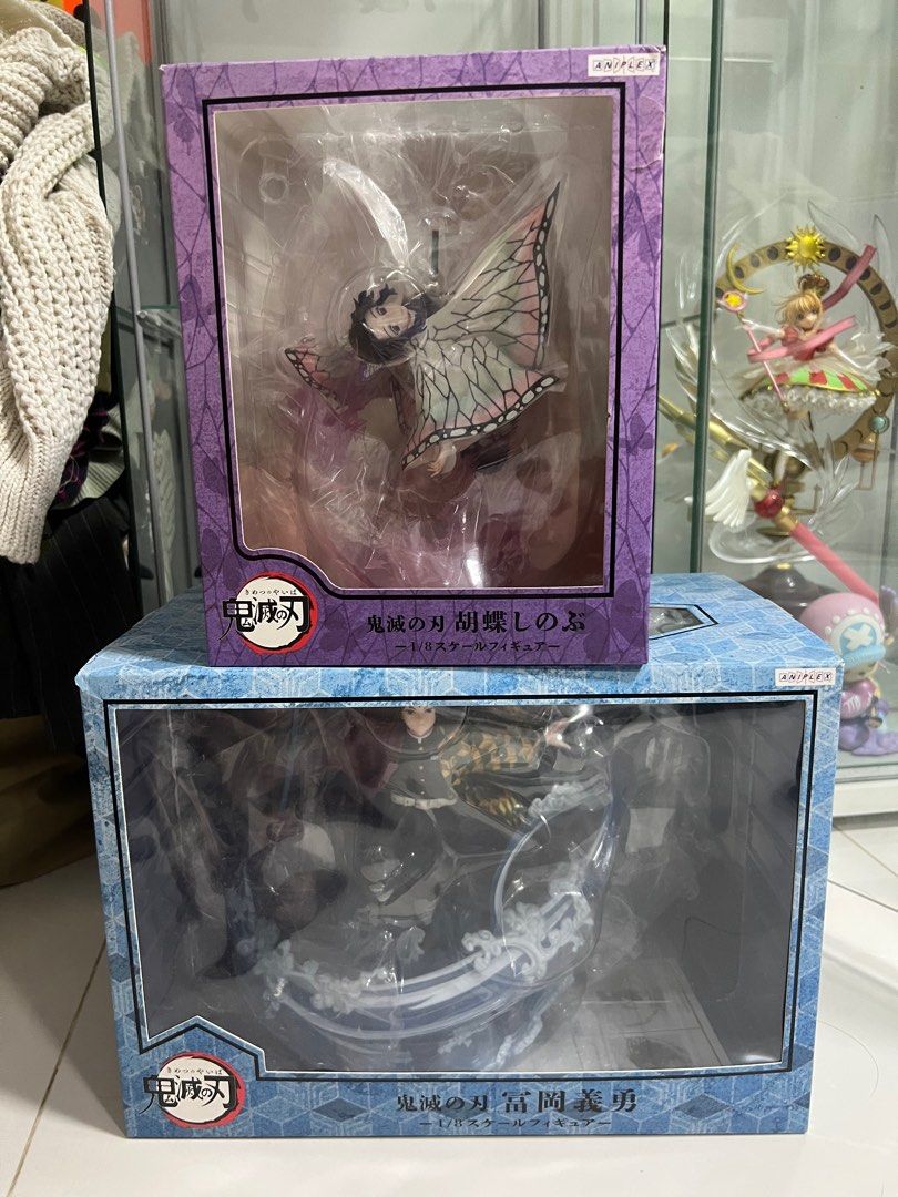 Aniplex plus giyu and shinobu demon slayer figure, Hobbies & Toys, Toys ...