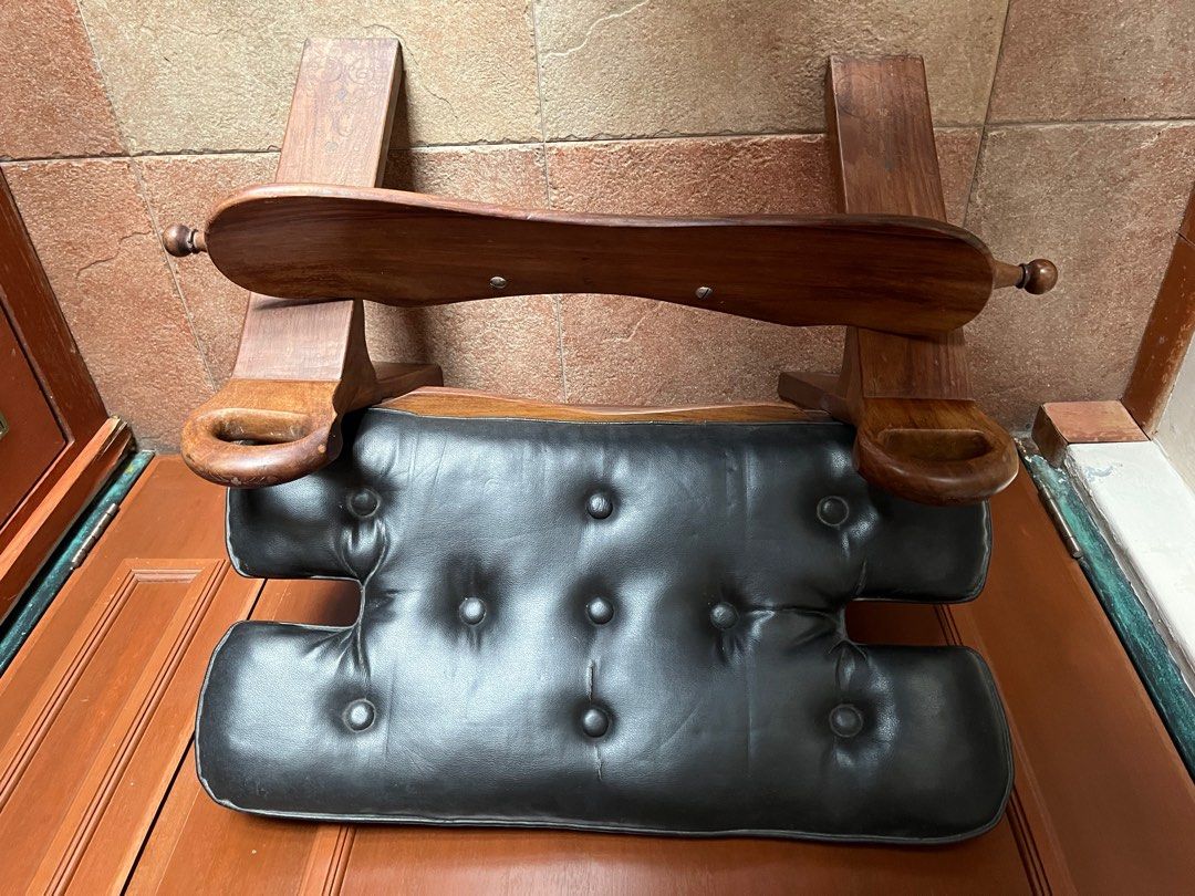 Antique camel chair, Furniture & Home Living, Furniture, Chairs on ...