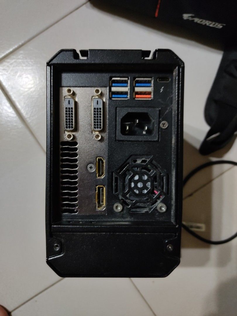 (broken) Aorus gtx 1070 egpu gaming box, Computers & Tech, Parts ...