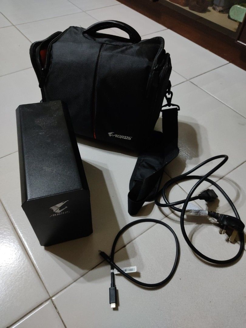 (broken) Aorus gtx 1070 egpu gaming box, Computers & Tech, Parts ...