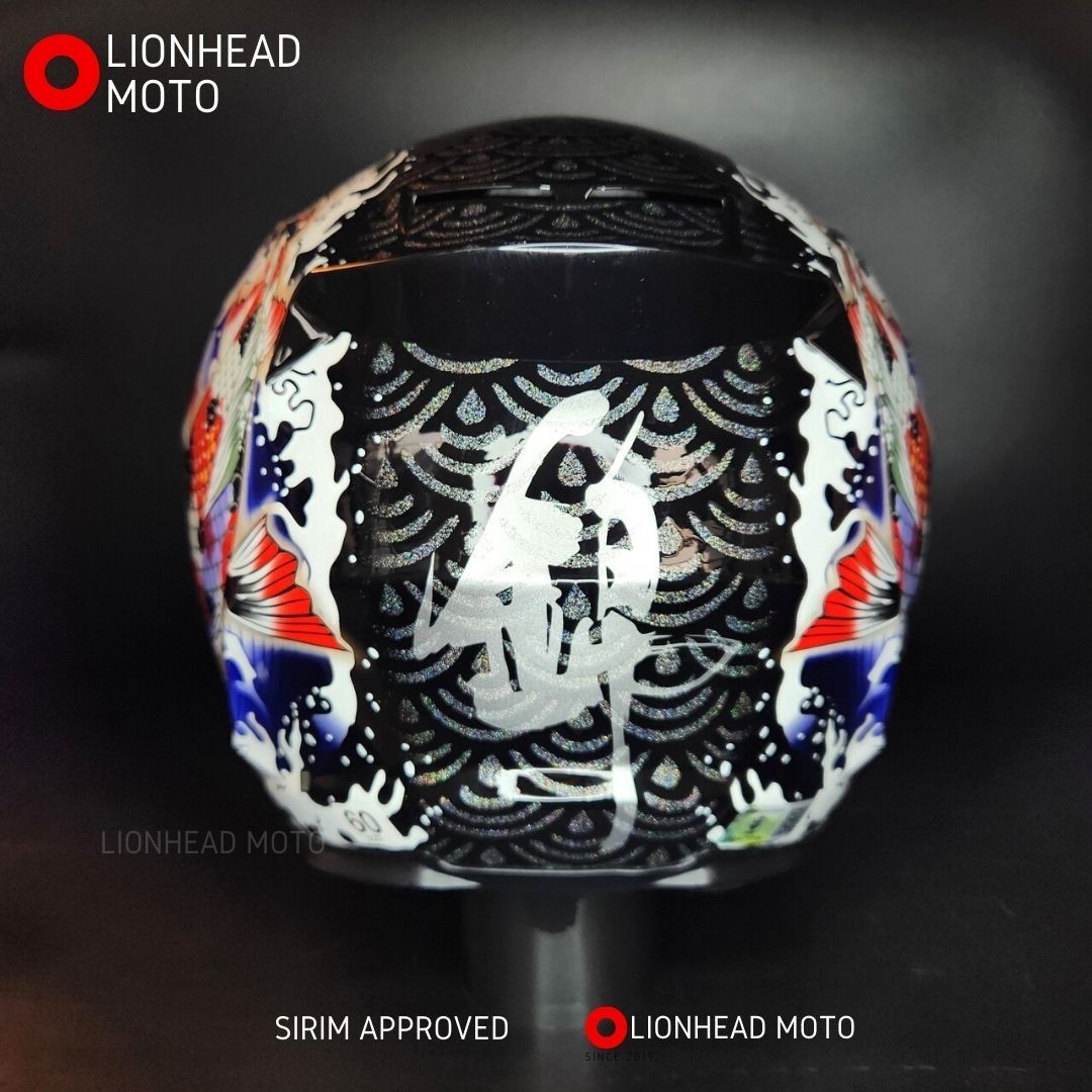 ARC XR KOI MOTORCYCLE HELMET FREE DELIVERY, Motorcycles, Motorcycle ...