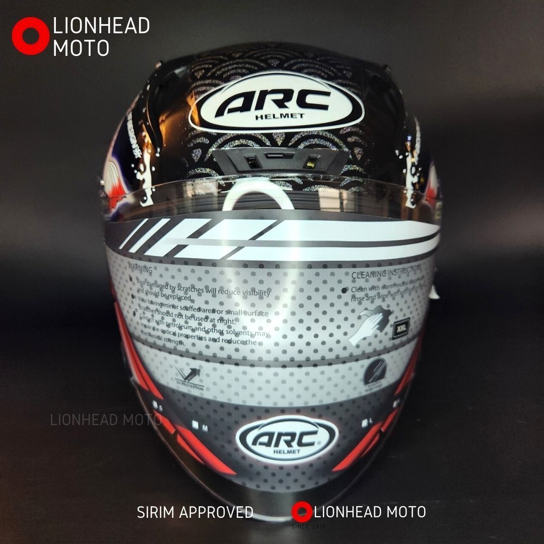 ARC XR KOI MOTORCYCLE HELMET FREE DELIVERY, Motorcycles, Motorcycle ...