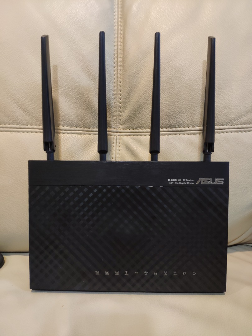 ASUS 4G-AC68U 4G LTE Modem WIFI Router, Computers & Tech, Parts ...