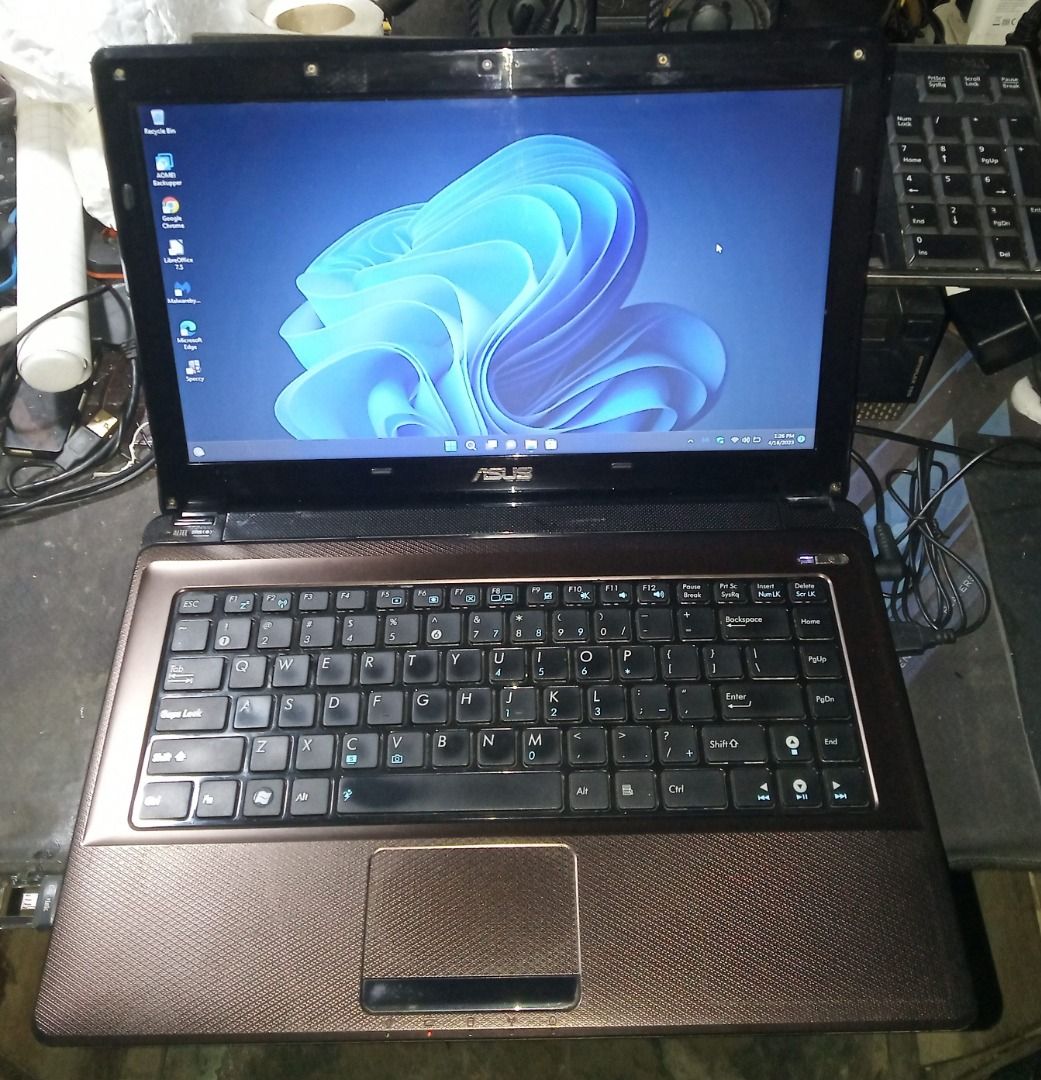 Asus K42F - Windows11 Pro, Core i5, 4GB RAM, HDD 250GB 7200rpm Black ...