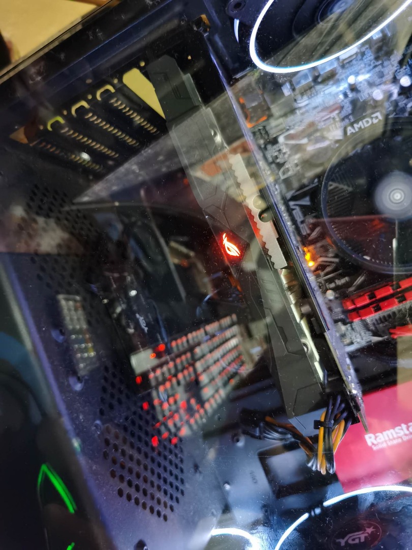 Asus ROG Strix RX580 8GB Dual Fan, Computers & Tech, Parts ...