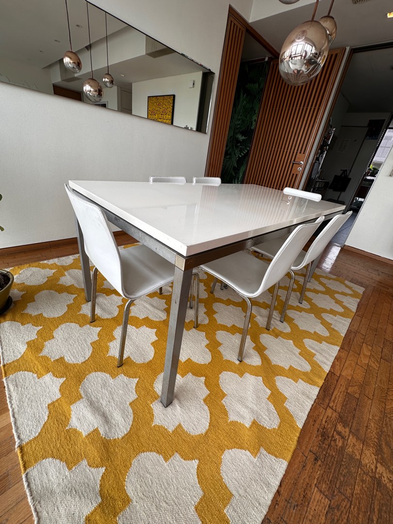 Australian dining table set (w/6 chairs), Furniture & Home Living ...