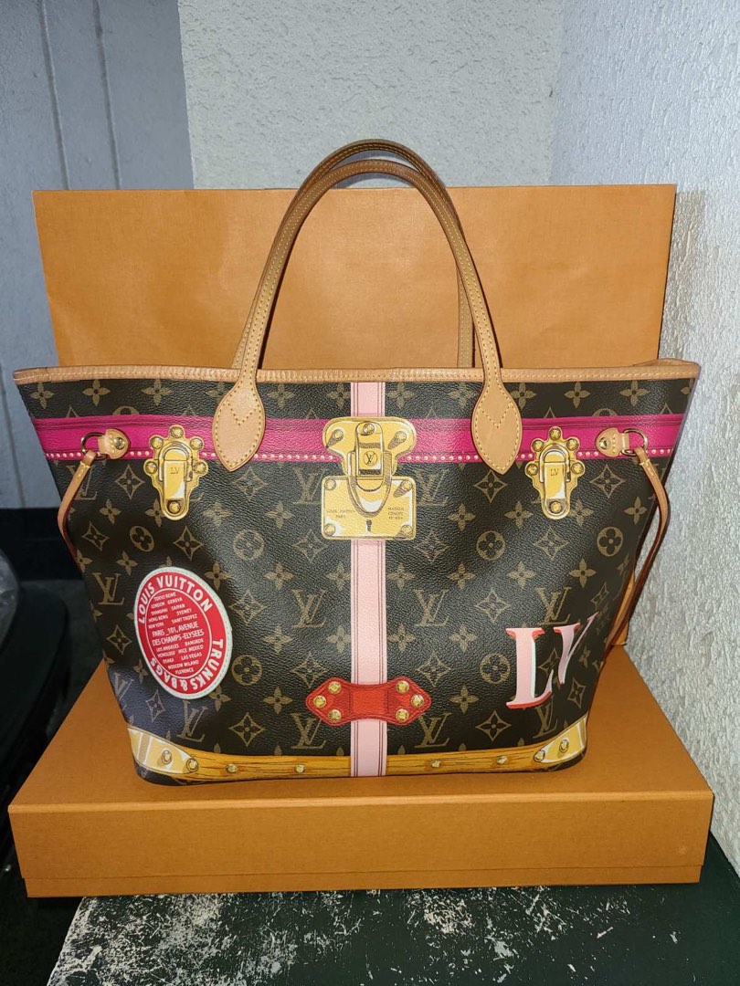 Authentic LV Neverfull, Luxury, Bags & Wallets on Carousell