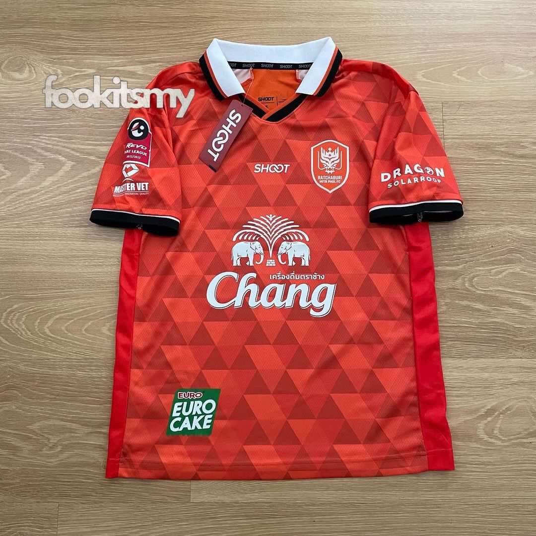 Authentic Ratchaburi FC 2022/2023 Home Jersey League, Men's Fashion ...