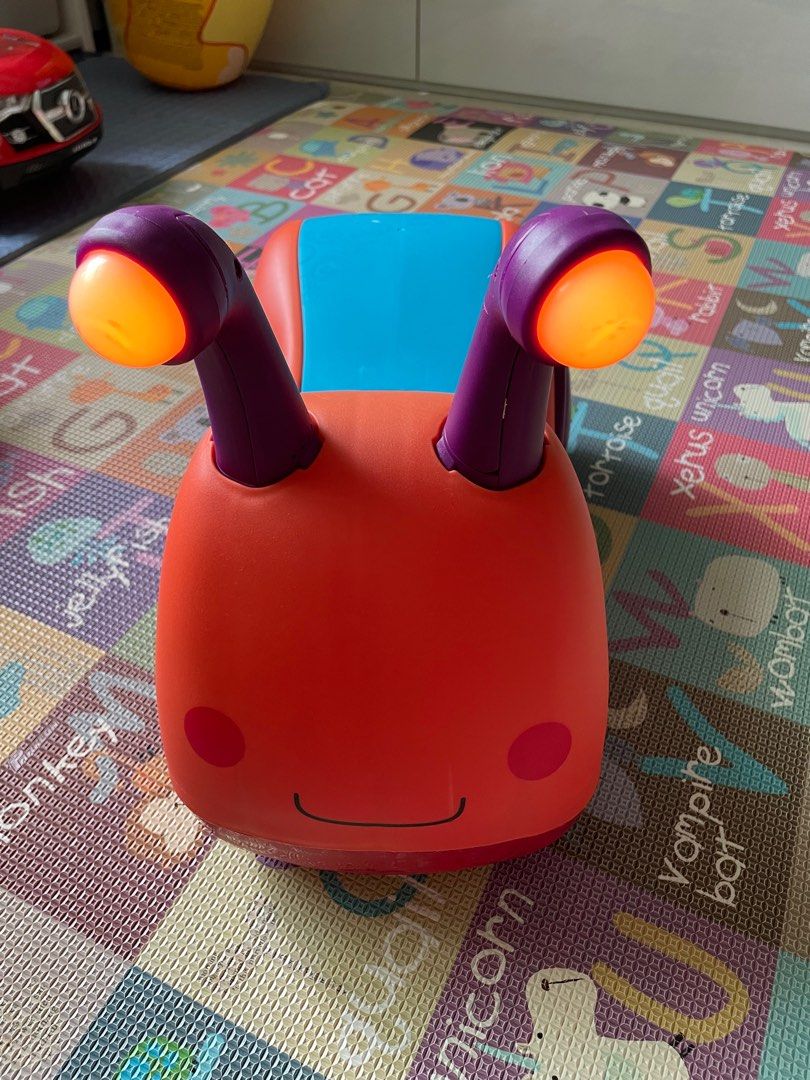B Toys Snail ride on, Babies & Kids, Infant Playtime on Carousell