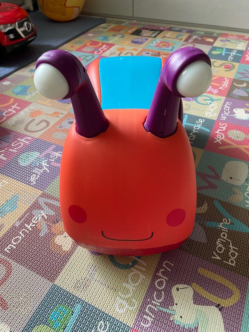 B Toys Snail ride on, Babies & Kids, Infant Playtime on Carousell