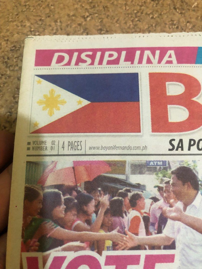 Bayani fernando campaign paper leaflet comics, Hobbies & Toys ...
