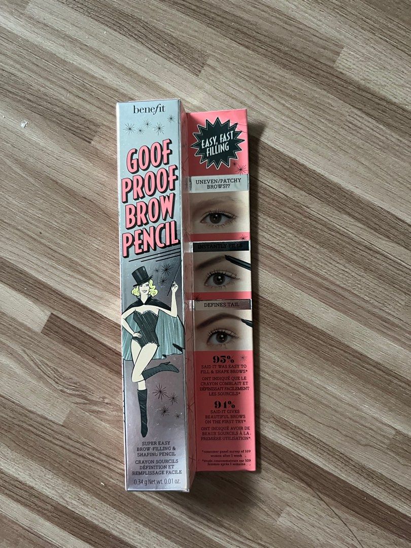 Benefit goof proof brow pencil (shade 04), Beauty & Personal Care, Face ...