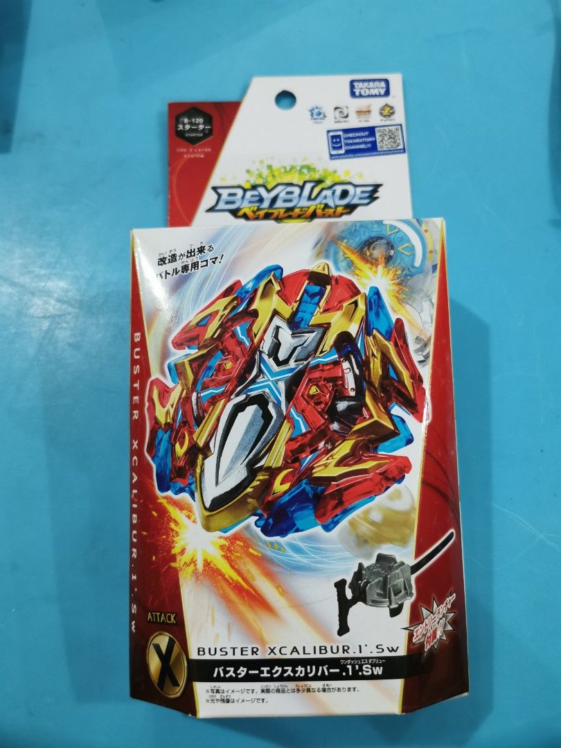 Beyblade Buster Xcalibur. 1.Sw brand new sealed Rare, Hobbies & Toys ...