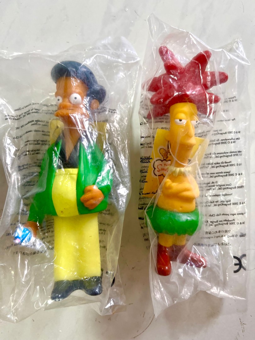 BK Simpsons 2001 Sideshow Bob & Apu Nahasapeemap, Everything Else on ...