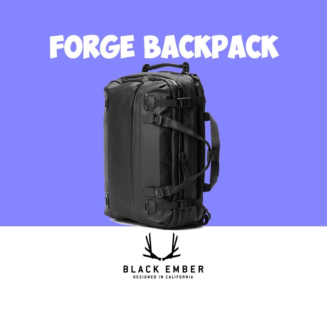 BLACK EMBER Forge 20 Backpack, Men's Fashion, Bags, Backpacks on Carousell