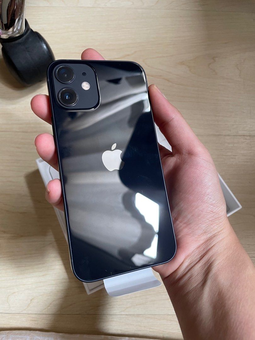 Black iPhone 12 Mini, Mobile Phones & Gadgets, Mobile Phones, iPhone ...