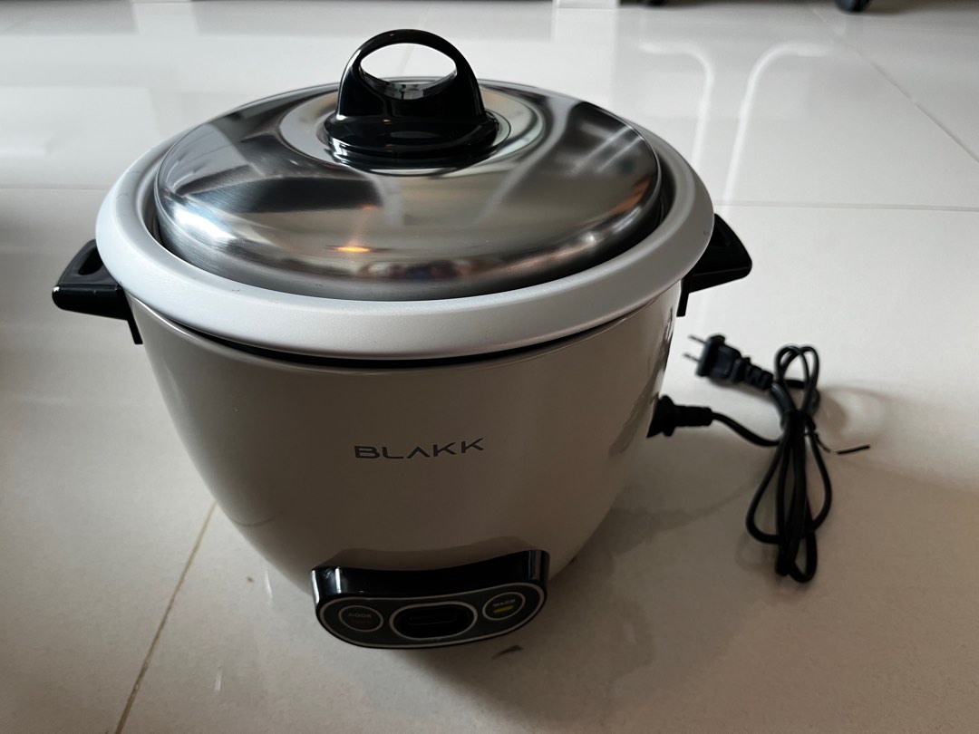 Blakk Rice Cooker (5 cups), TV & Home Appliances, Kitchen Appliances ...