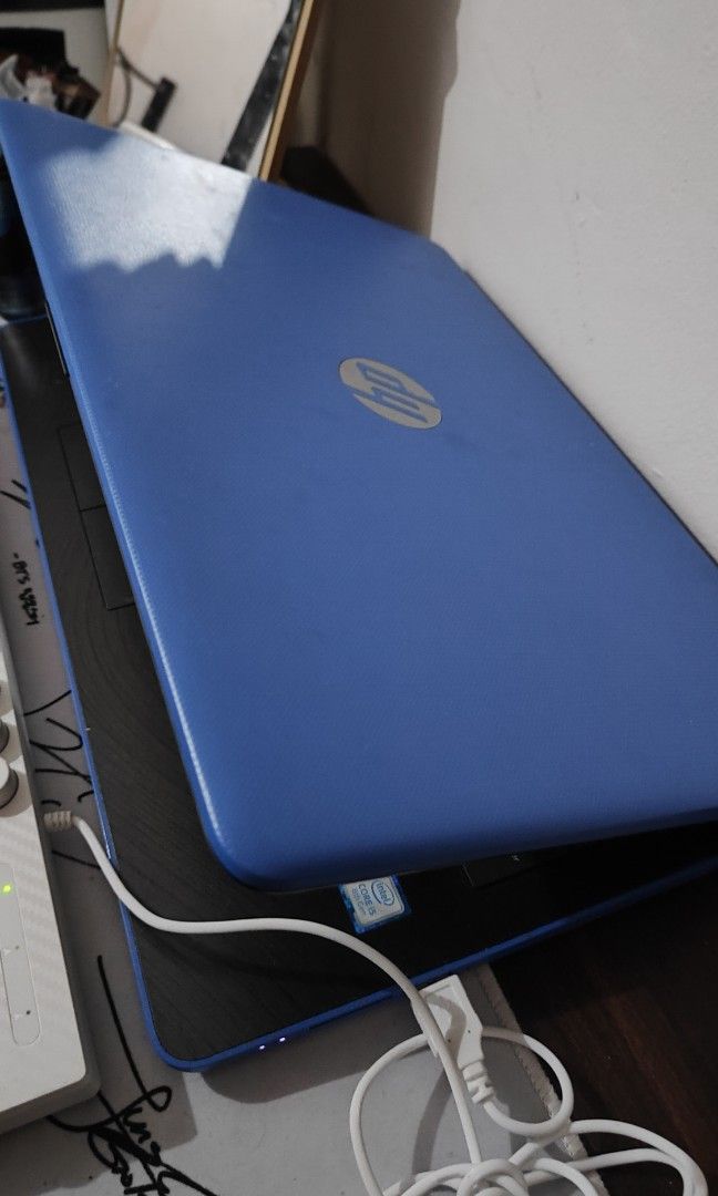 Blue HP laptop, Computers & Tech, Laptops & Notebooks on Carousell