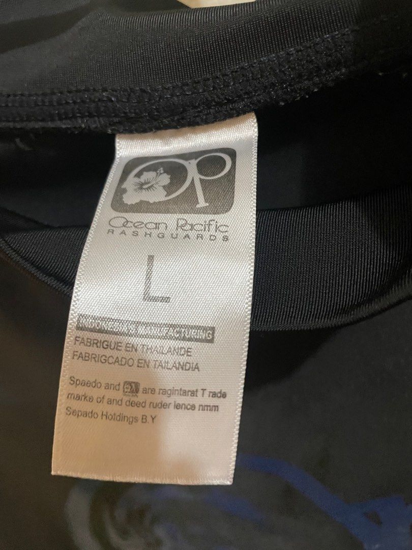 Blue OP Rash guard, Men's Fashion, Tops & Sets, Swim Top & Rash Guards ...