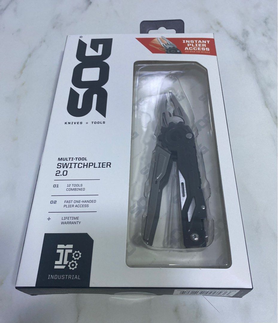 BNIB SOG Multi-Tool Switchplier 2.0, Furniture & Home Living, Home ...