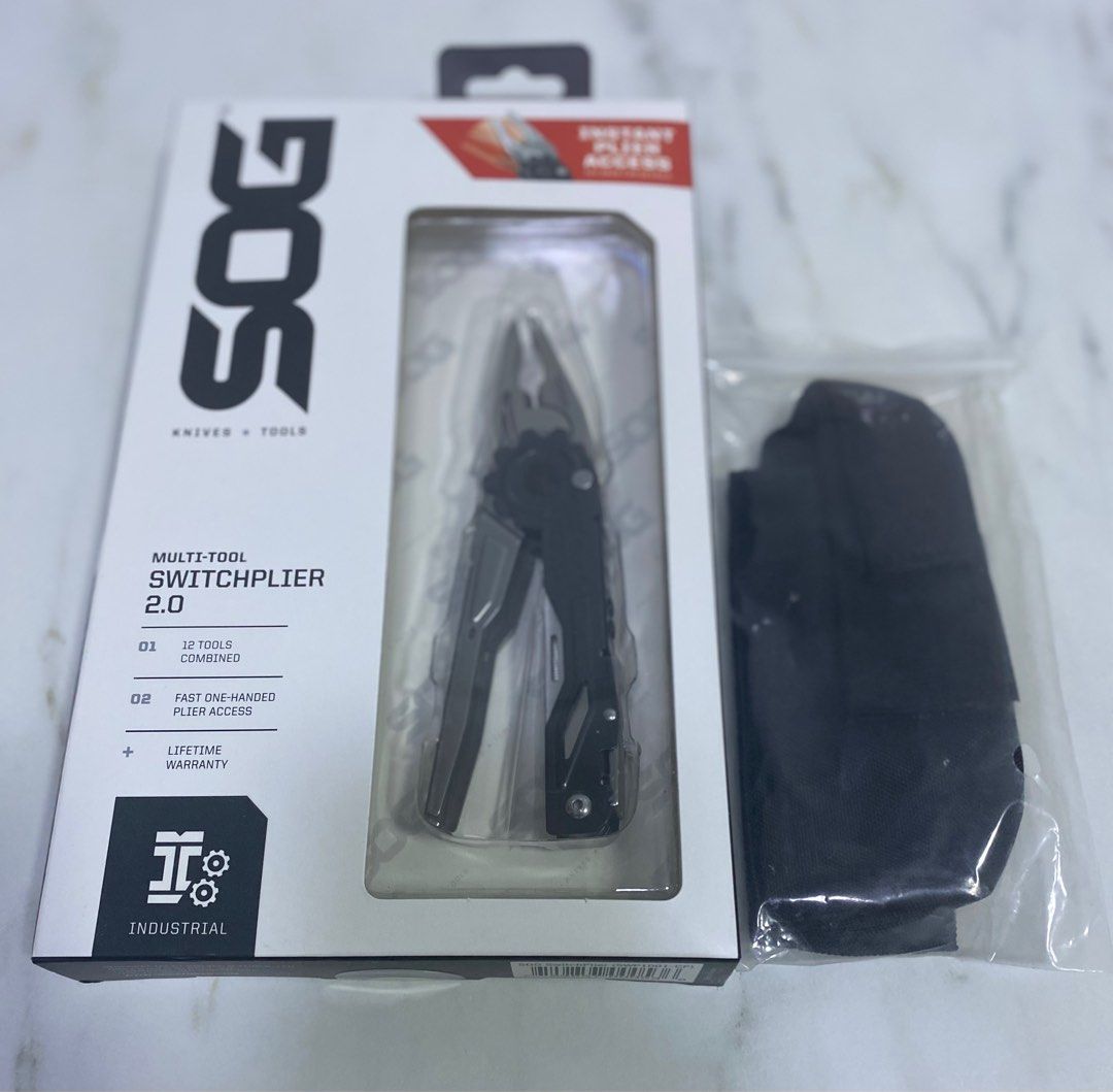 BNIB SOG Multi-Tool Switchplier 2.0, Furniture & Home Living, Home ...