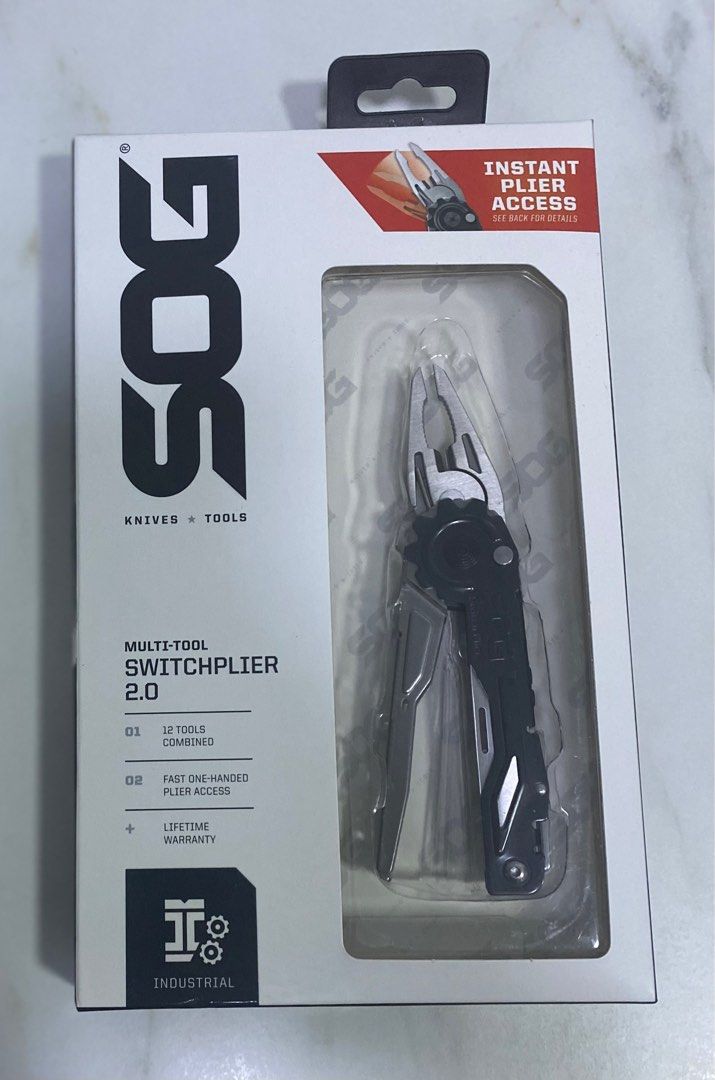 BNIB SOG Multi-Tool Switchplier 2.0, Furniture & Home Living, Home ...