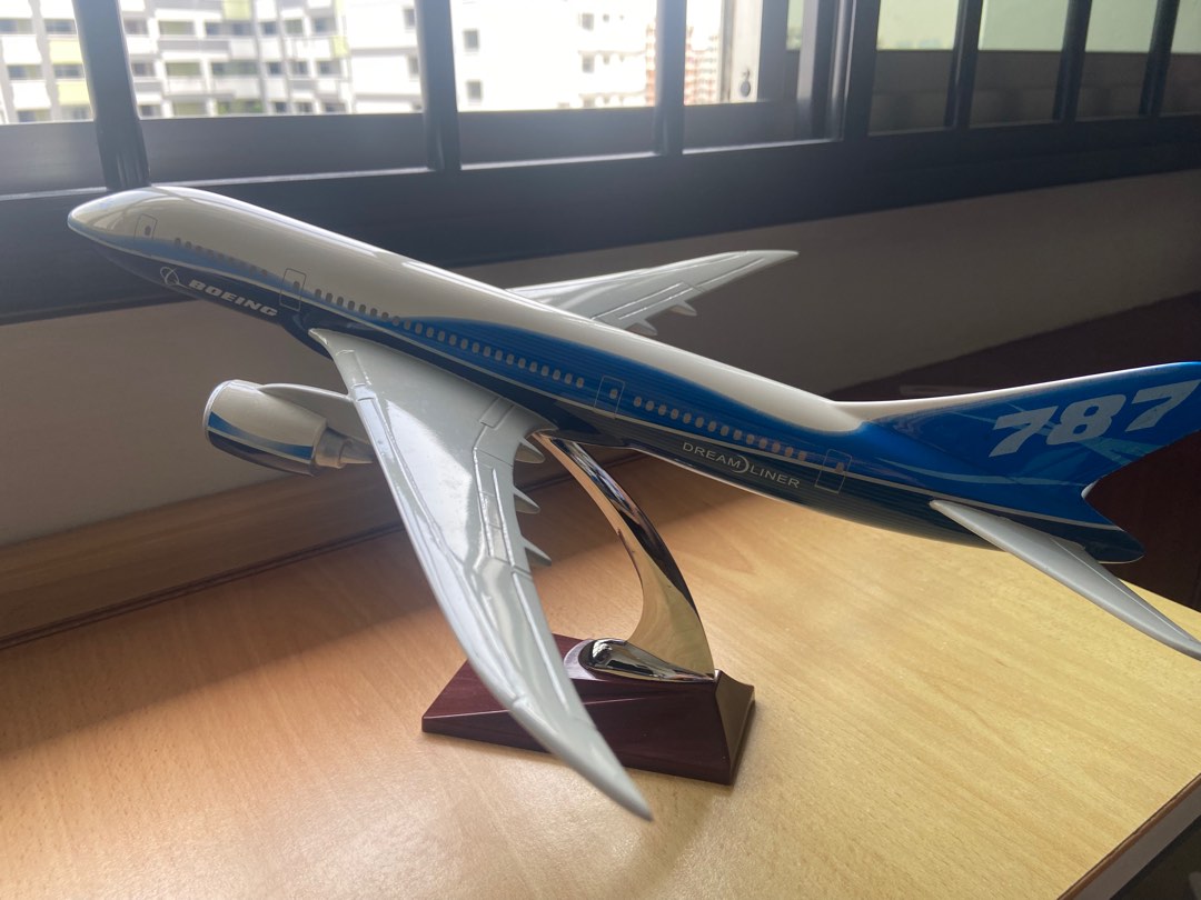 Boeing 787 Dreamliner Airplane Model, Hobbies & Toys, Toys & Games on ...