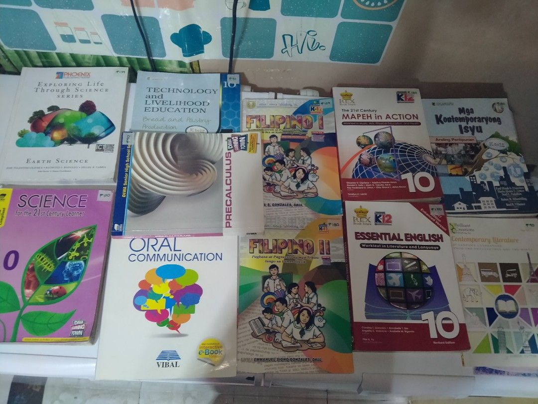 Book bundle: 11 Books - Mix of SHS and grade 10 books, Hobbies & Toys ...