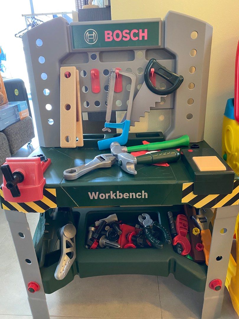Bosch workbench, Hobbies & Toys, Toys & Games on Carousell