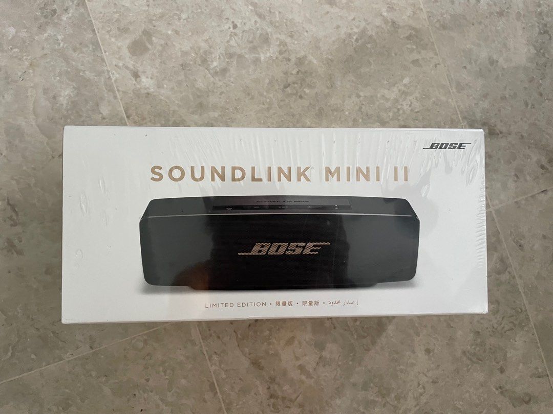 Bose Soundlink II mini limited edition portable speaker, Audio ...